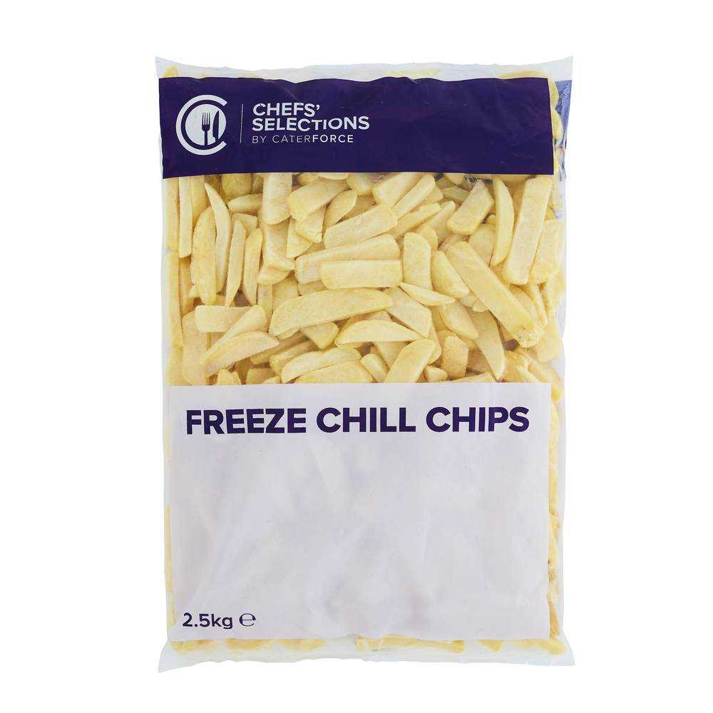 Chefs' Selections Freeze Chill Steakhouse Fries (4 x 2.27kg) - Caterforce