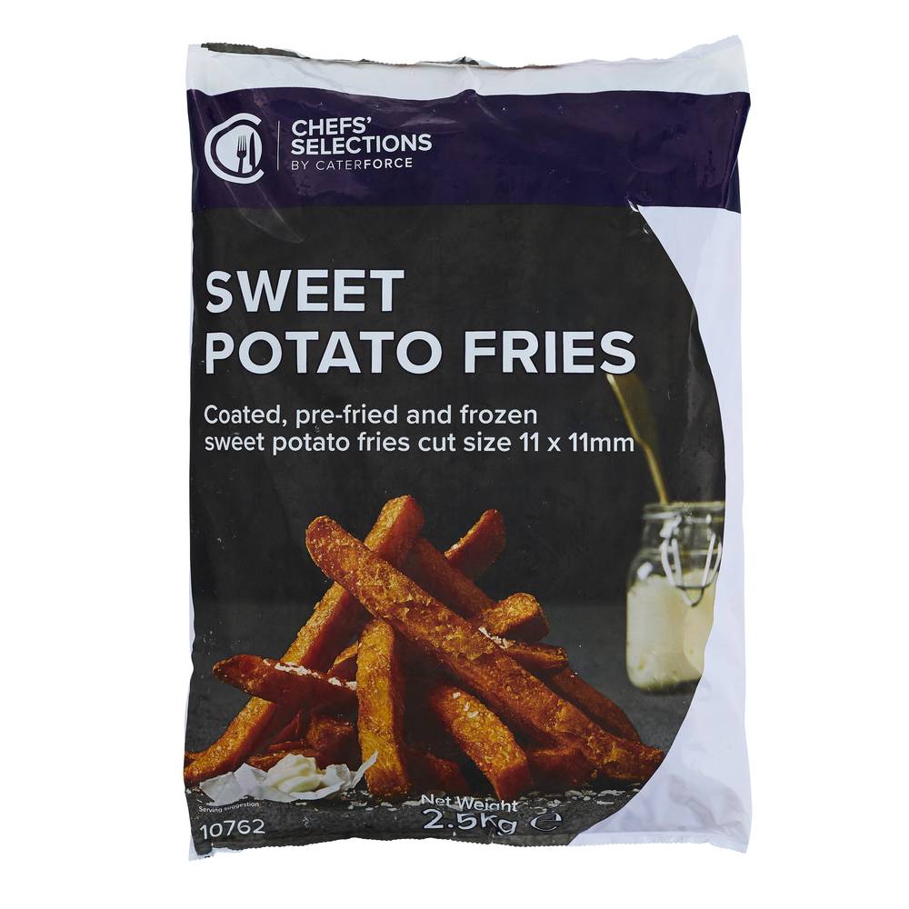 Chefs' Selections Sweet Potato Fries (4 x 2.27kg) - Caterforce