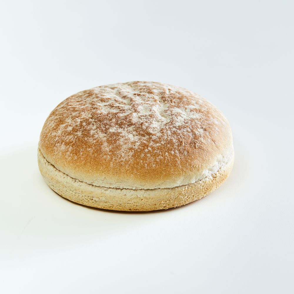 Chefs' Selections Frozen 5" Sliced Floured Bap (6 x 8) - Caterforce