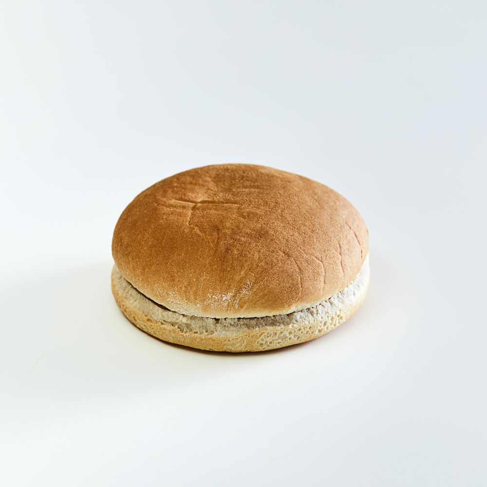 Chefs' Selections Frozen 4" Sliced Plain Bap (4 x 12) - Caterforce